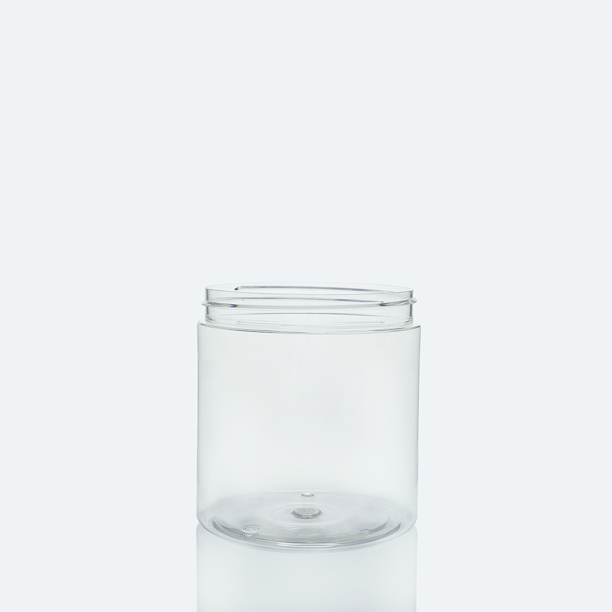 1250ml 100/400 Straight Cylindrical Jar - Plastikse